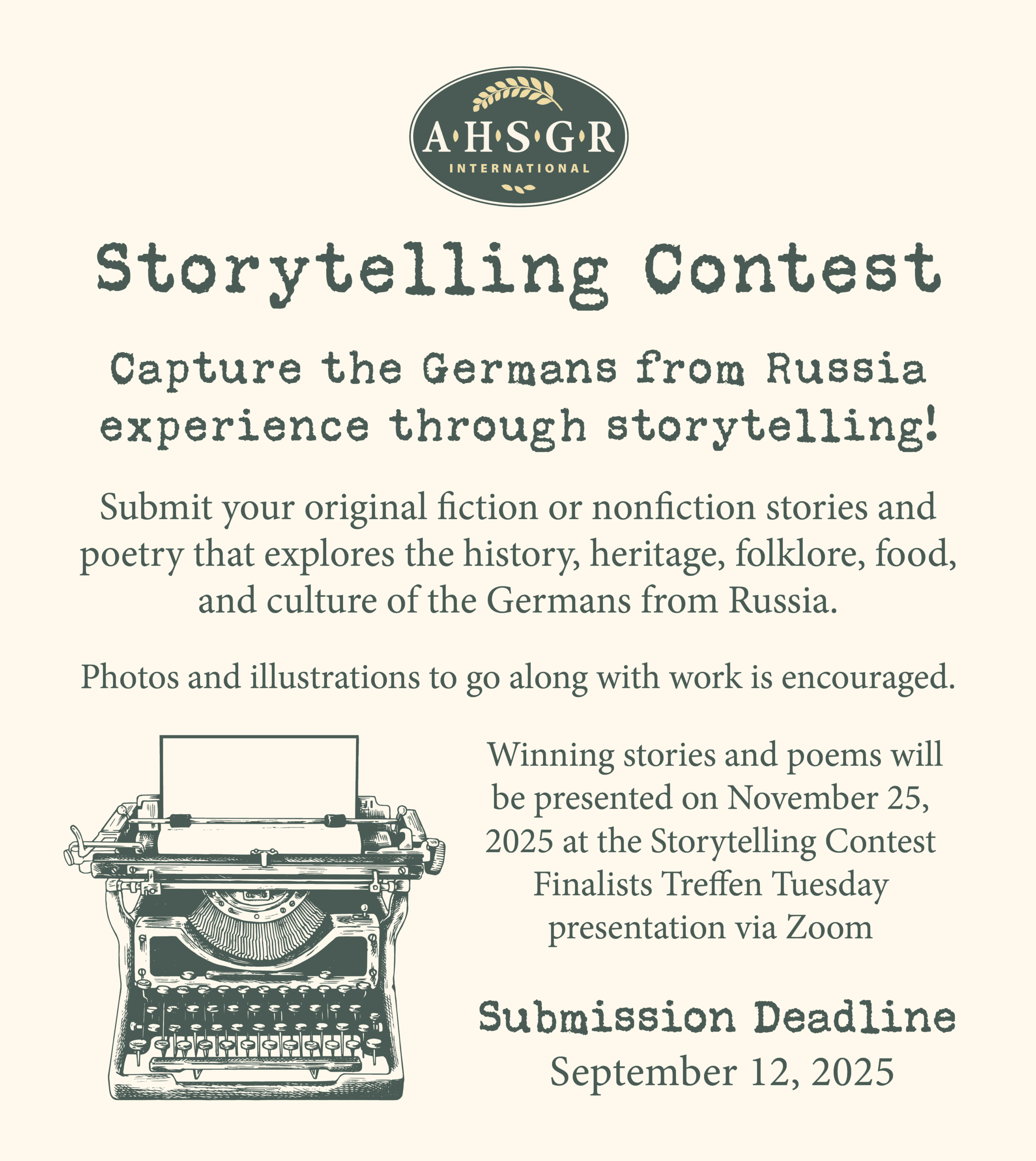Storytelling Contest Finalist Presentation - American Historical ...